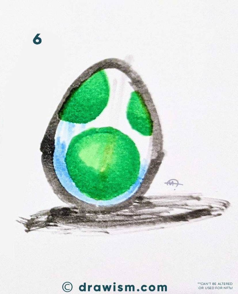 How to Draw Adorable Egg Shapes & Yoshi Eggs | Fast Drawing Tutorial for Kids & Adults | by ...