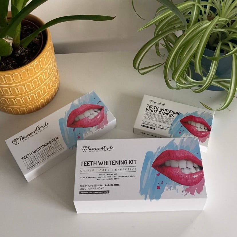 DiamondSmile Self Care Teeth Whitening Cure Review | by Nina Evangeli ...