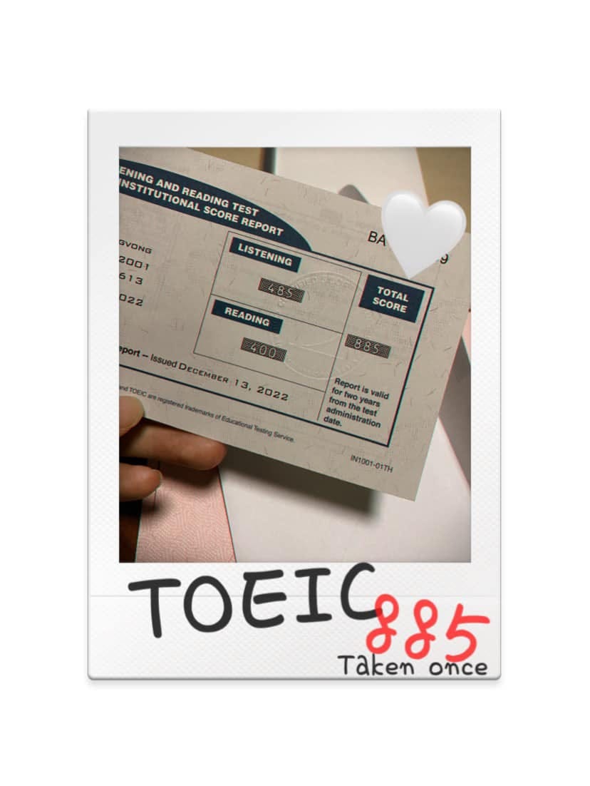 สอบTOEICครั้งแรก885 ฉบับครบจบในโพสต์เดียว ตั้งแต่โทรจอง เตรียมตัว ยันวันไปสอบ - Gift Journey ...