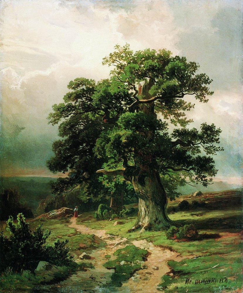 The Rivers of Time. Painting by Ivan Shishkin | by David Price | Anima ...