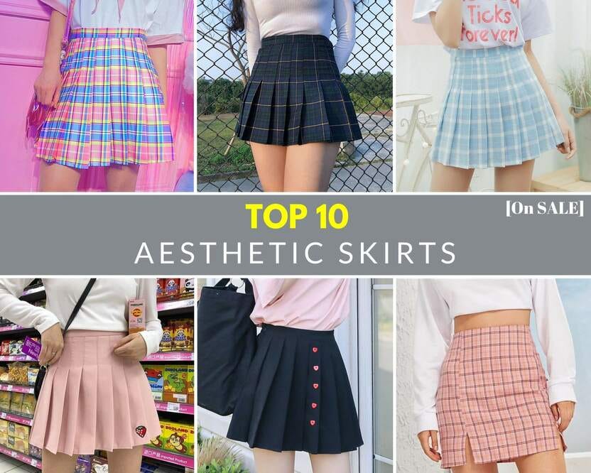 TOP 10 AESTHETIC SKIRTS [ON SALE] | by cosmiquestudio | Medium