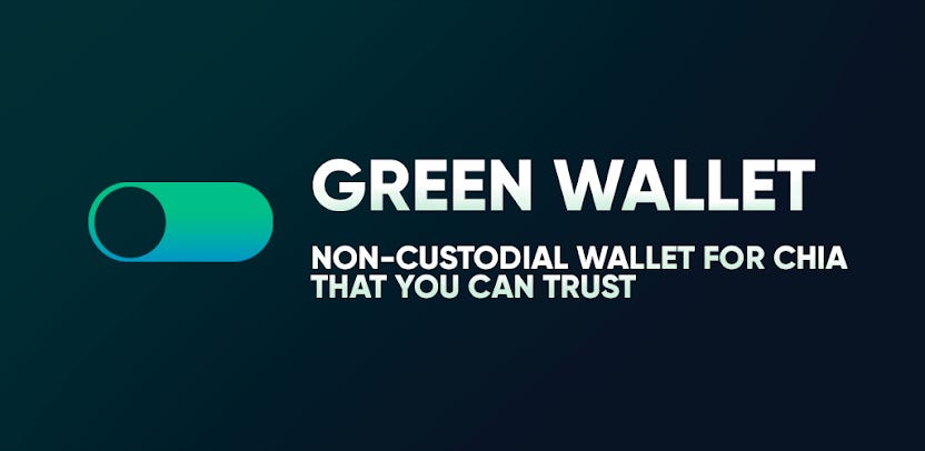 Green Wallet — mobile wallet for Chia Network (XCH) | by Green-app.io ...