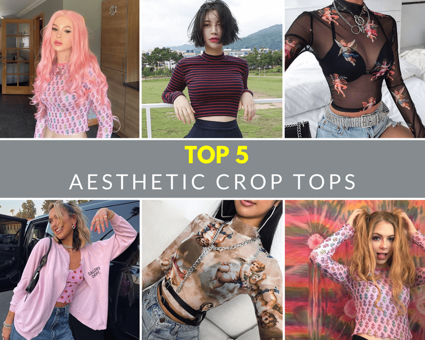 TOP 5 AESTHETIC CROP TOPS. Cosmique Studio | by cosmiquestudio | Medium
