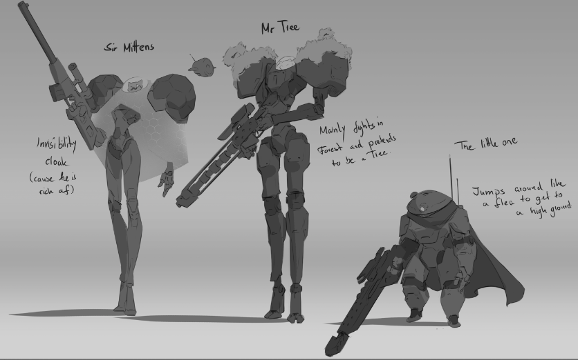 Dev Blog: Sniper Mech Explorations | by Nyan Heroes | Medium | Medium