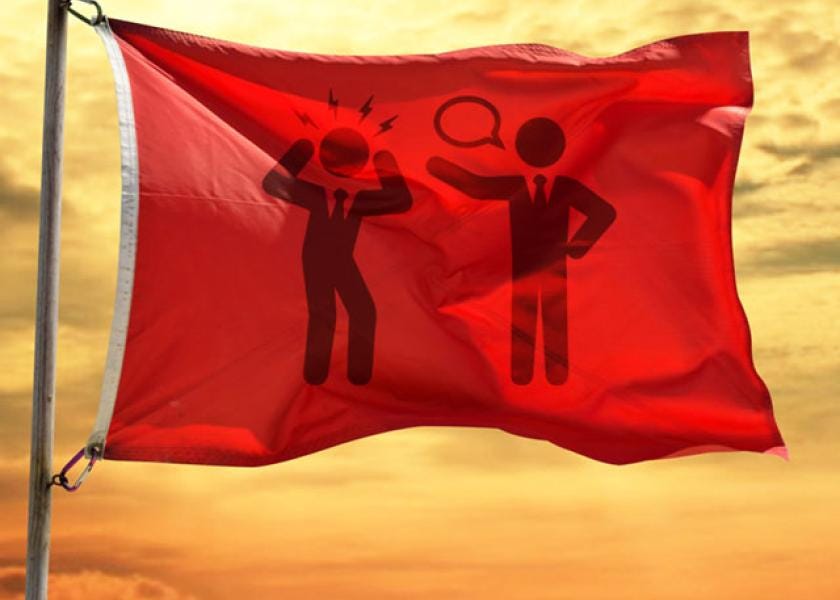 The Red Flag That Made Me Stop Talking to Someone Immediately | by ...