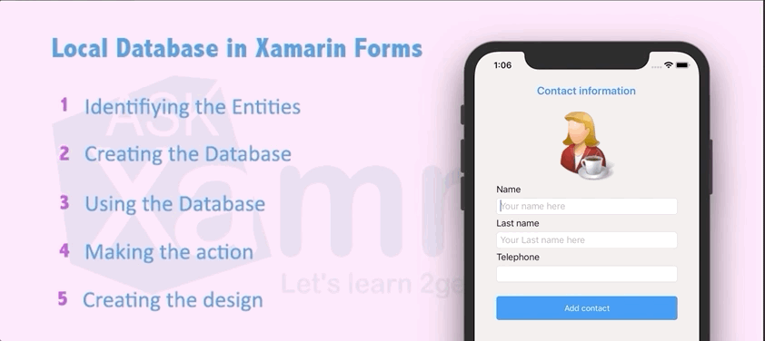 Trabajando con bases de datos locales en Xamarin Forms | by Leomaris Reyes | Medium