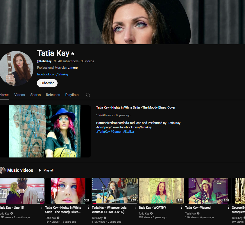 Tatia Kay — Soulful Indie Music & Timeless Covers on YouTube | by Alimseoexpert | Apr, 2025 | Medium
