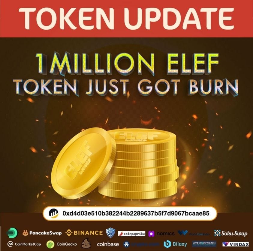 Elef Token Update - ELEF World - Medium