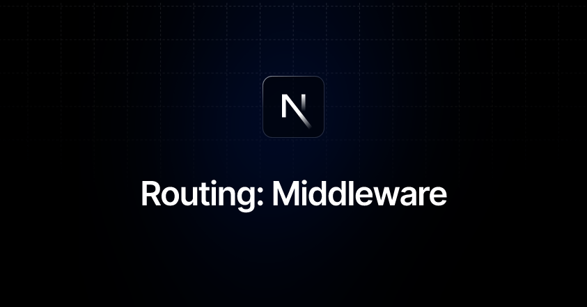 Simplify your Next.js Middleware. Next.js Middleware missing polyfill ...