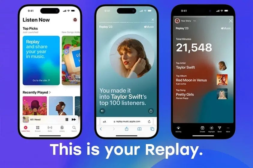 Apple Music Unveils Replay 2023: Your Personalized Year-End Music ...