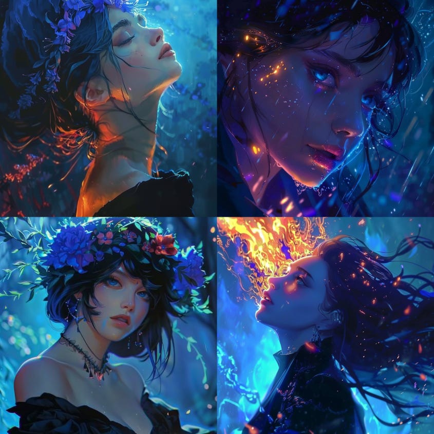 Midjourney SREF Library: 51–100 >>> Find Your Favourite Style Reference | by Michael King | Medium