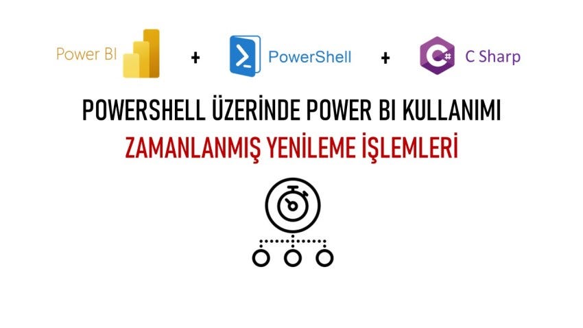 PowerShell Üzerinde Power BI Kullanımı — Zamanlanmış Yenileme İşlemleri | by Mirac Öztürk | Medium