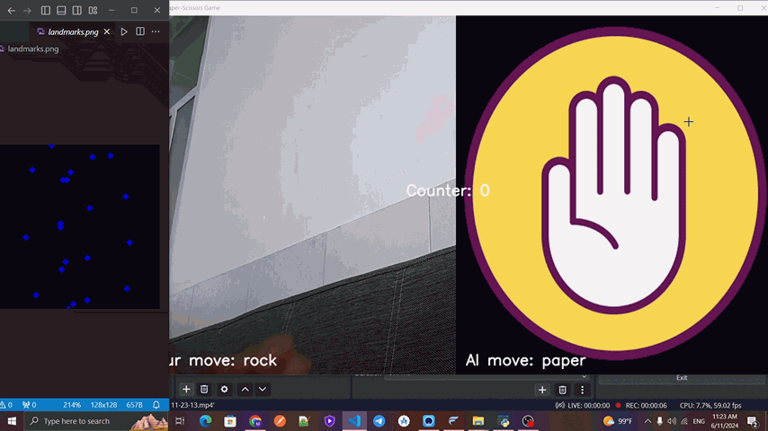 Create 100%-winner Ai in rock-paper-scissors against you by Neural ...
