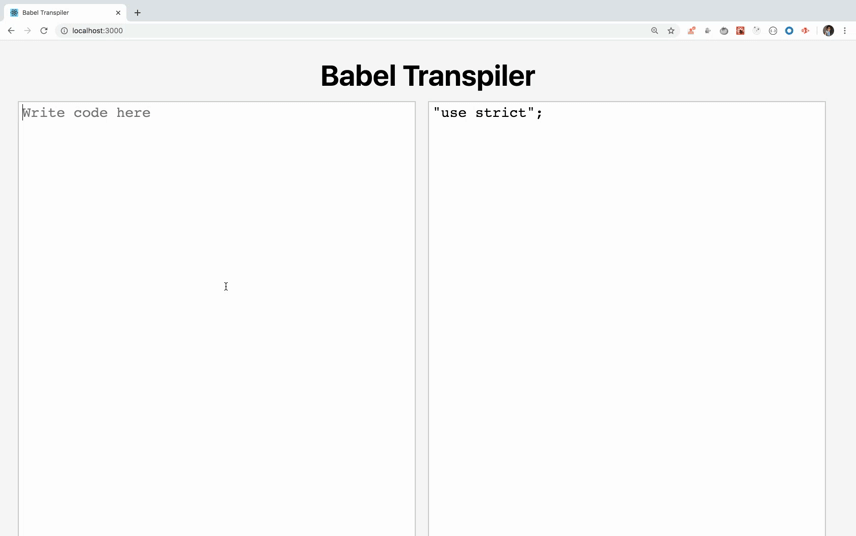 Create a clone of a Babel REPL site to convert ES6/React code to ES5 | by Yogesh Chavan | Level ...
