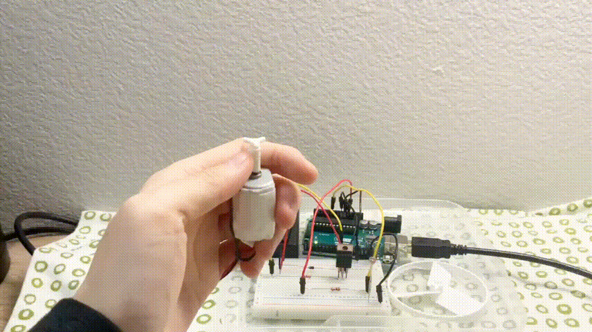 Lab 8 - Output: DC motors. Ailin Wei. Professor Kimiko Ryokai… | by Ailin Wei | Medium