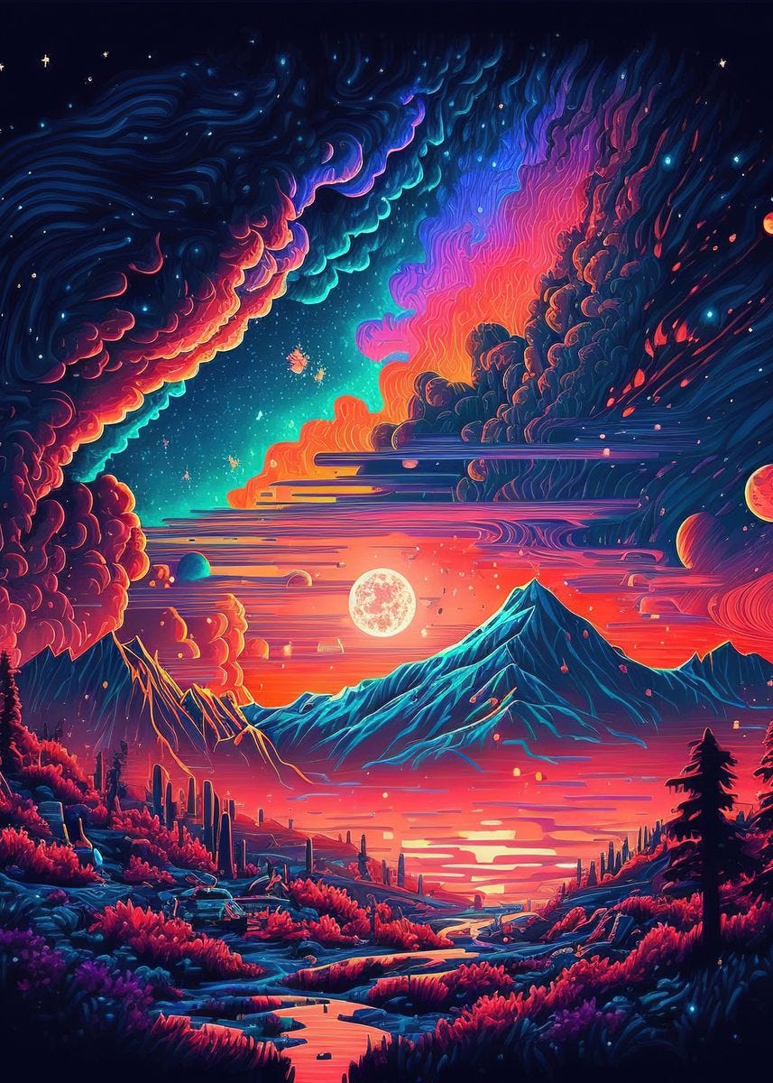 Psychedelic Posters and the Art Nouveau Influence | by Inboxninja | Medium