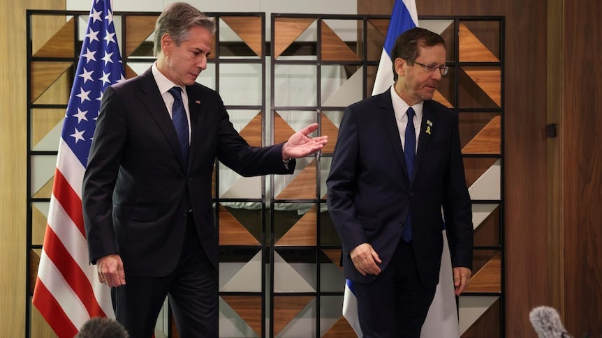 Anthony Blinken in Israel. A synopsis of Blinken's peace proposal… | by ...