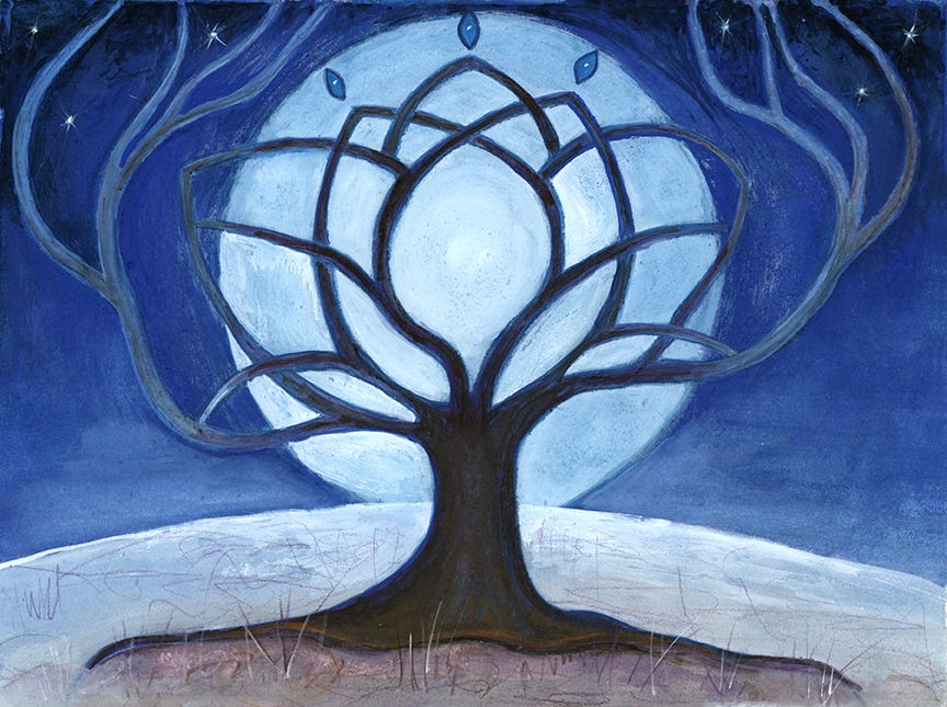 The Winter Solstice Tree of Life. The exact day of the Winter Solstice ...
