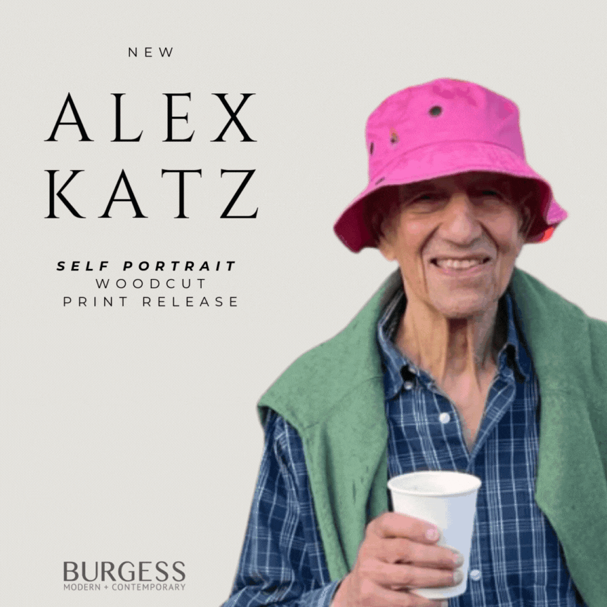 Print Release | Alex Katz - Burgess Modern + Contemporary - Medium