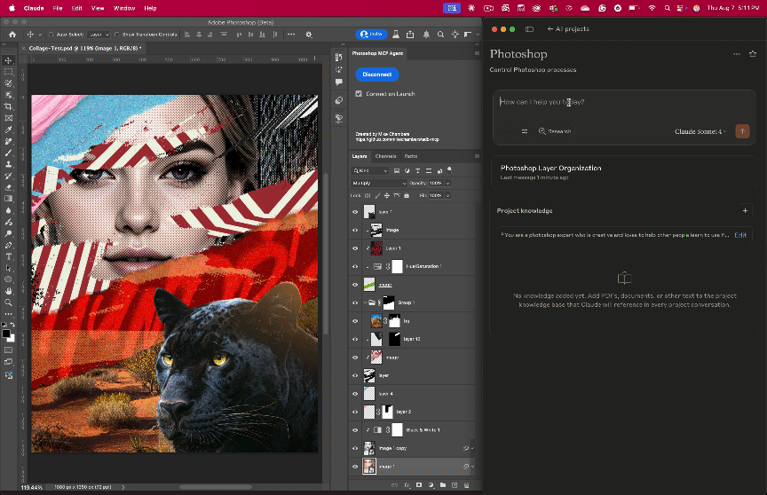 When Claude met Photoshop. The future of Agentic AI in Design | by Luke ...
