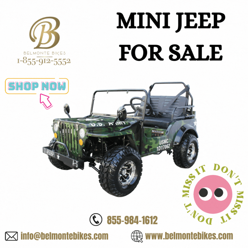 Discover the Mini Jeep Magic: Belmonte Bikes’ Mini Jeep for Sale ...