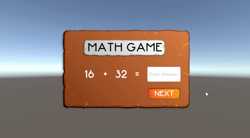 Build a math game in Unity in 5 minutes | by Timothy Janssen | Medium