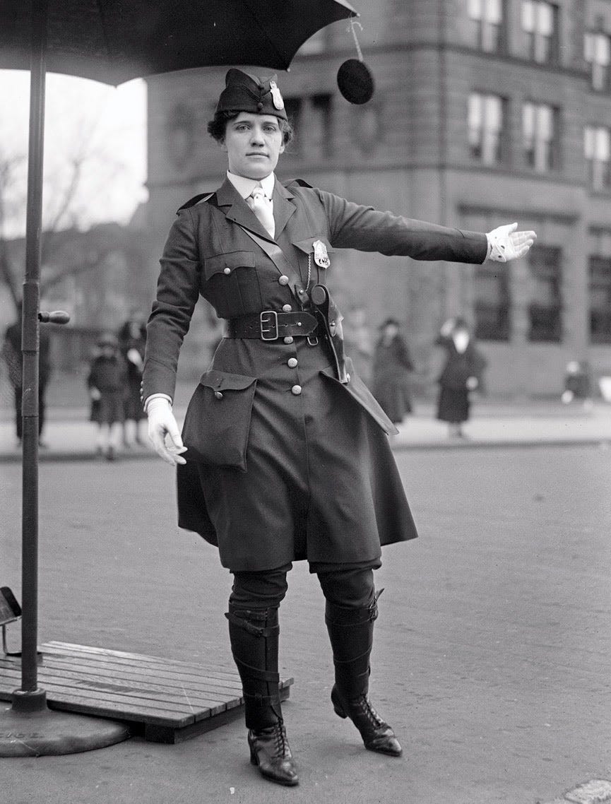 Girl Power — 1918. Meet America’s First Female Traffic Cop | by Douglas ...