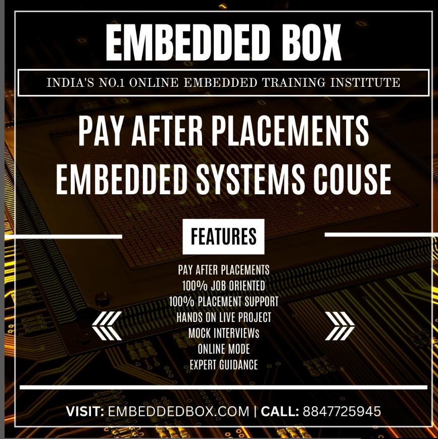 The Benefits of Embedded System Pay After Placement Courses | by ...