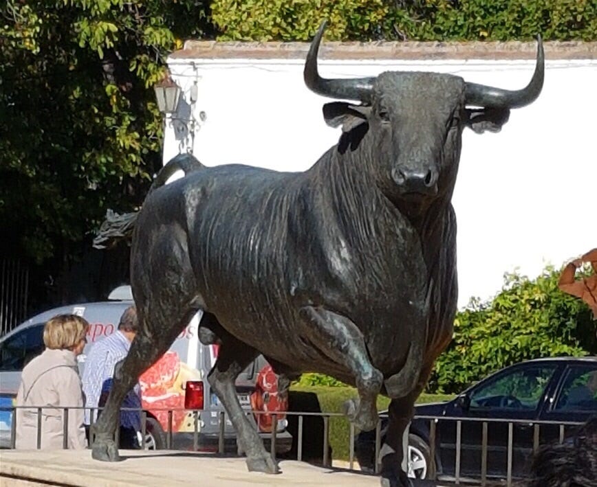 More bull from Ronda.. Ronda. A city steeped in history, in a… | by ...