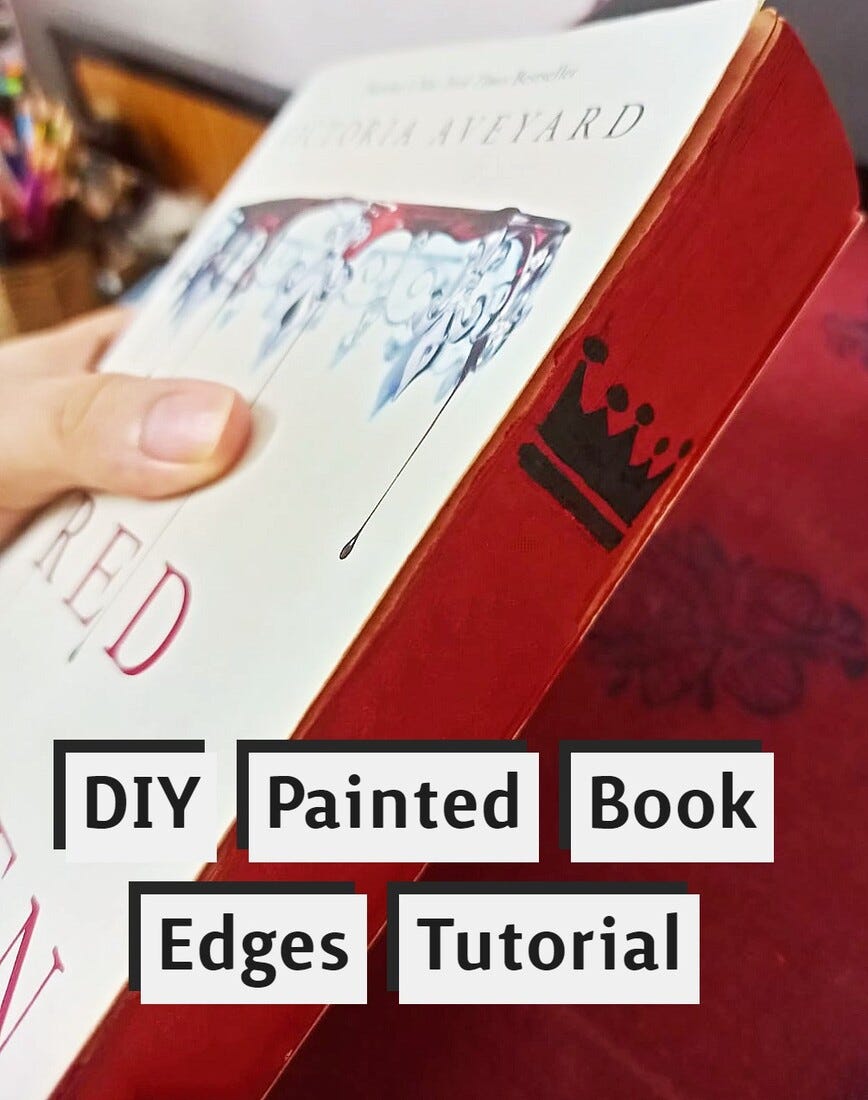 DIY Painted Book Edges: Customize Your Books — All Readers Aboard | by ...