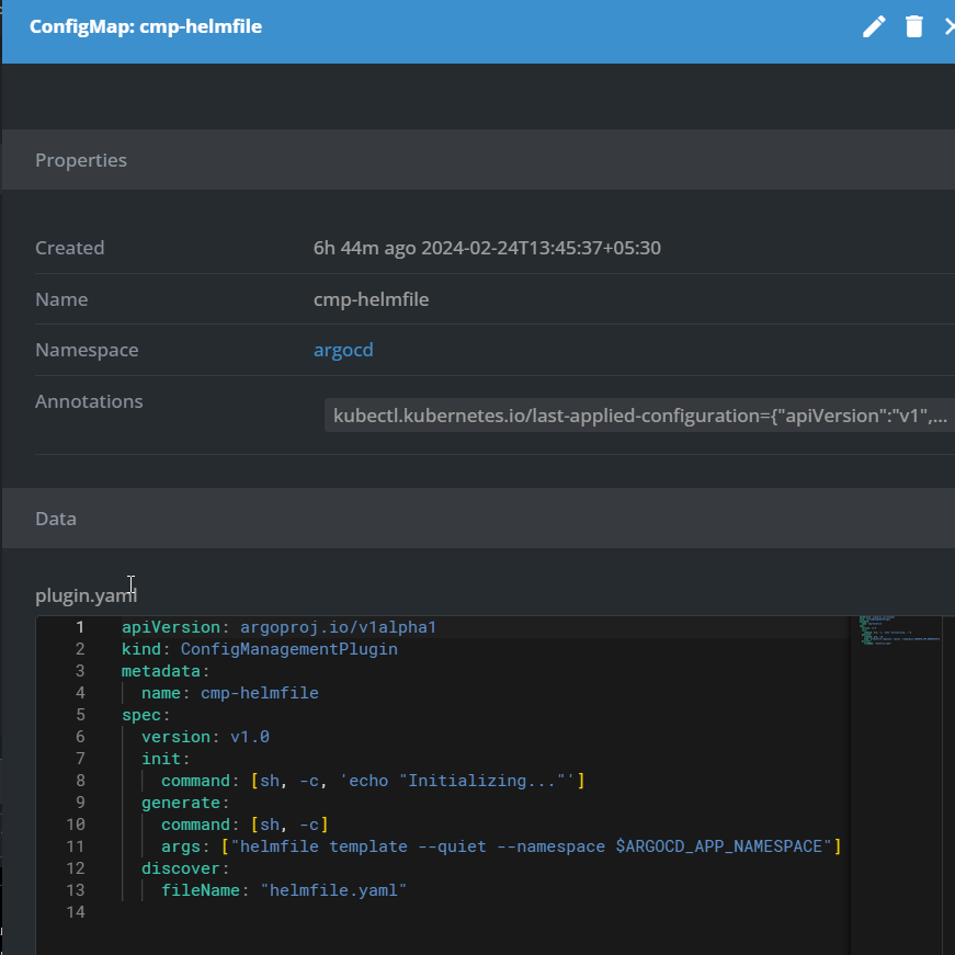 ArgoCD Application Deployment with Helmfile plugin | by Santosh Gupta | Medium