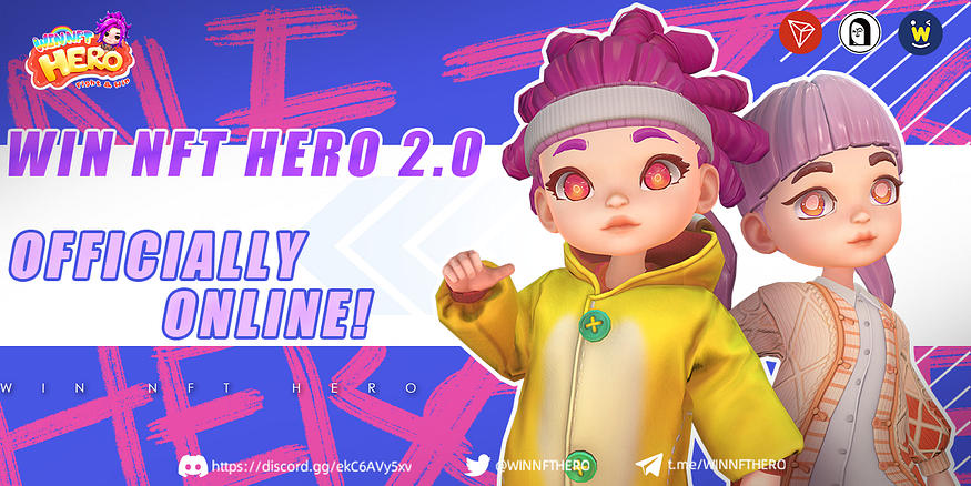 New Hero System, WIN NFT HERO v2.0 Officially Online! | by WIN NFT HERO | Medium