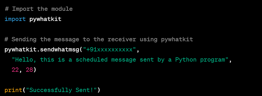 “how To Send A Message On Whatsapp Using Python” By Dhruv Agarwal 6481