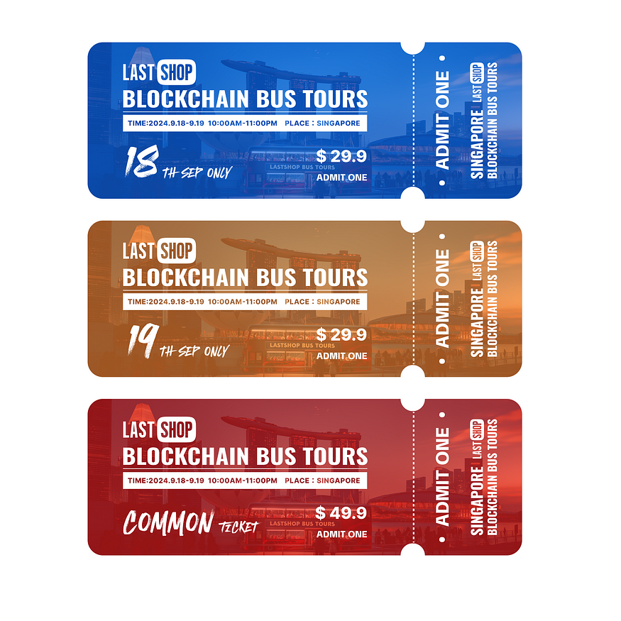 LastShop Blockchain Bus Tour: New user registration to receive free ...