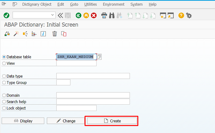 Sap Abap Text Table. I go to the SE 11 transaction code and… | by Kaan ...