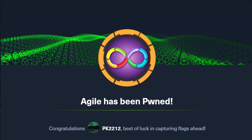 HTB: Agile Walkthrough. Welcome to this WriteUp of the… | by pk2212 | Medium