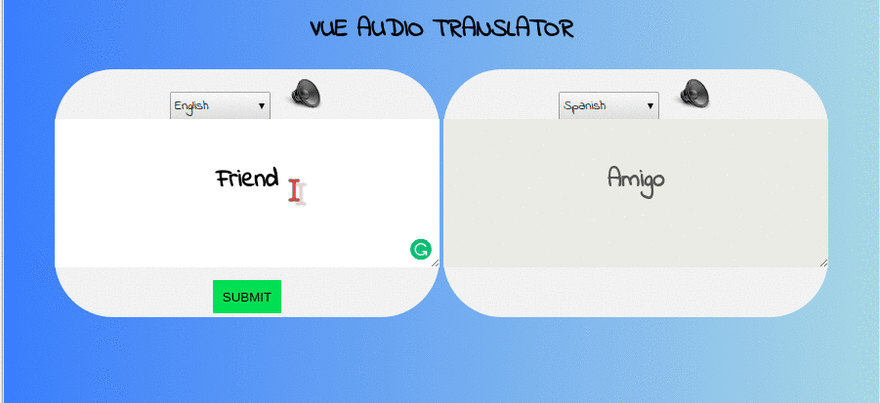 Build An Audio Translator With Vue.js, Yandex Translate API and ...