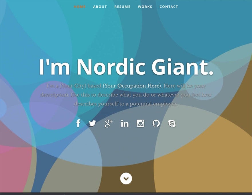 A React.js Nice Resume Template. # React Nice Resume | by psusdurwe ...