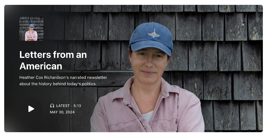 Letters from an American: the newsletter that tells the history behind ...