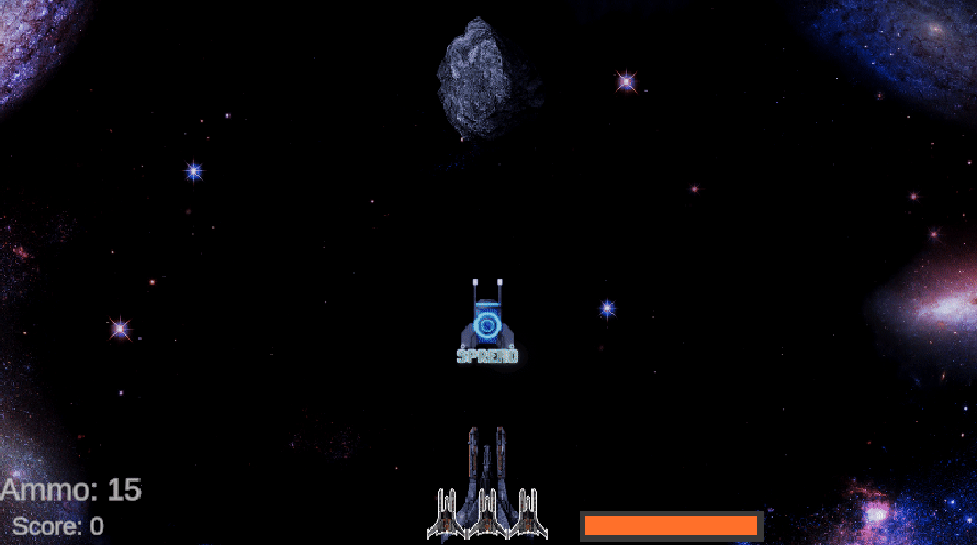 Adding more Power-ups with a Spread Shot - Abner Carmona - Medium