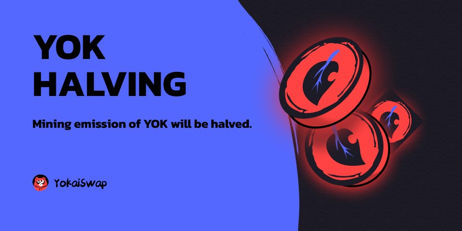 YOK halving and YOK Repurchase Program | by Yokaiswap | Medium