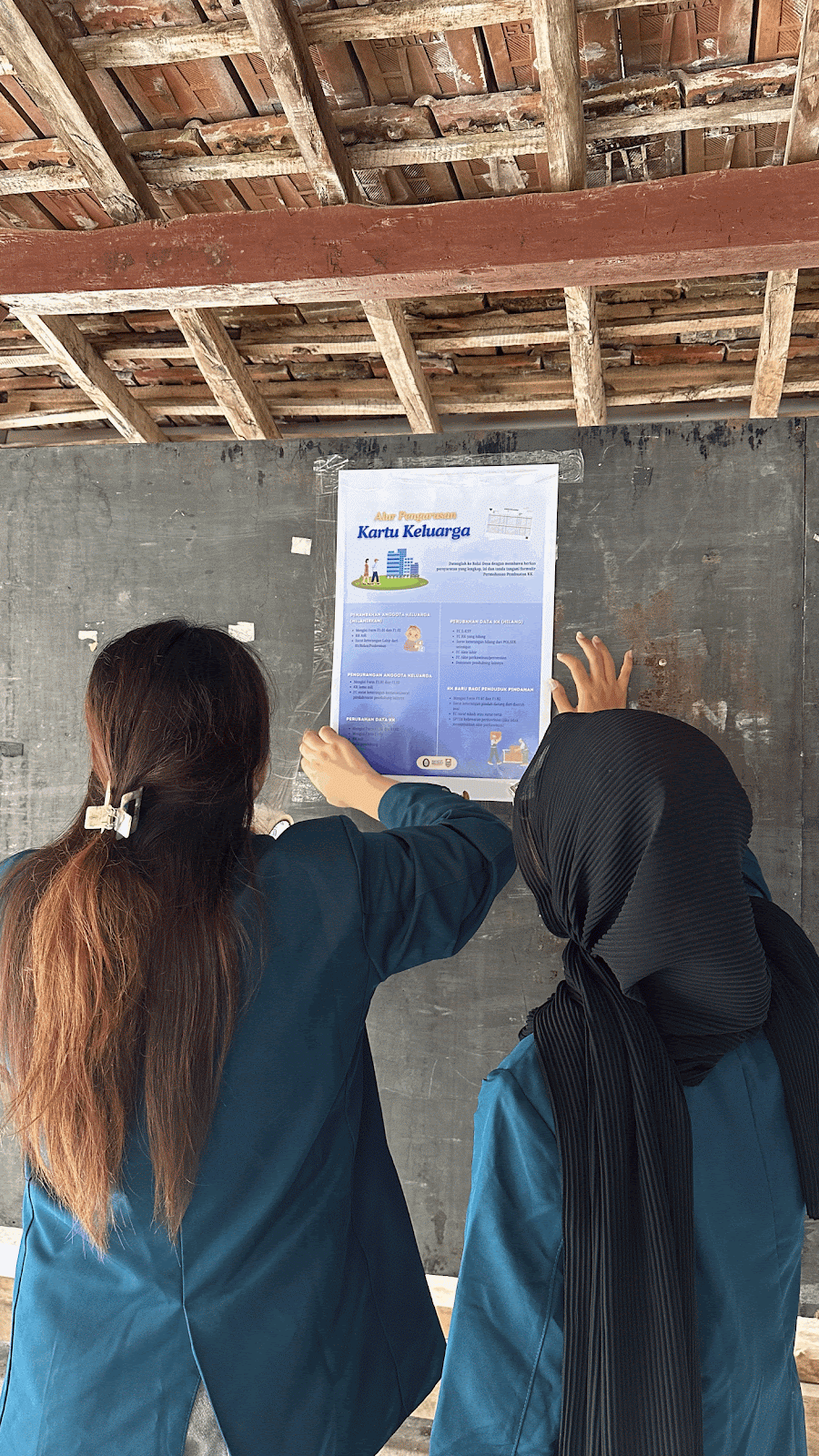 “POJOK INFORMASI: PEMBUATAN POSTER ALUR ADMINISTRASI DESA KEMUSU” | by ...
