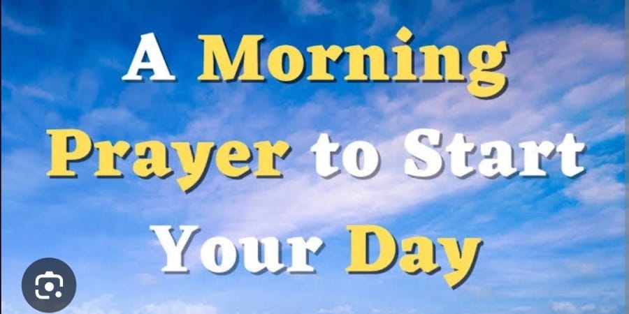 190+ Good Morning Prayers for Him and Her | by Godwin Isreal | Medium