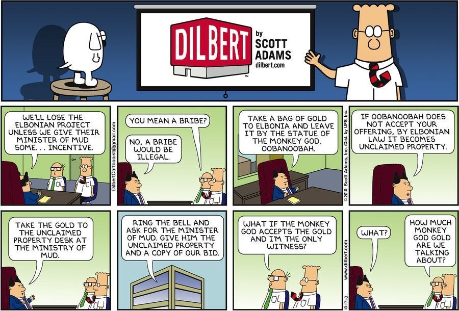 Dilbert Recon — A Lost Art. Remembering being a consultant in the… | by ...
