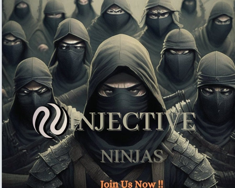 Die Ambassadeurprogram VIR Injective Ninja Meesters IS NOG AAN. | by ...