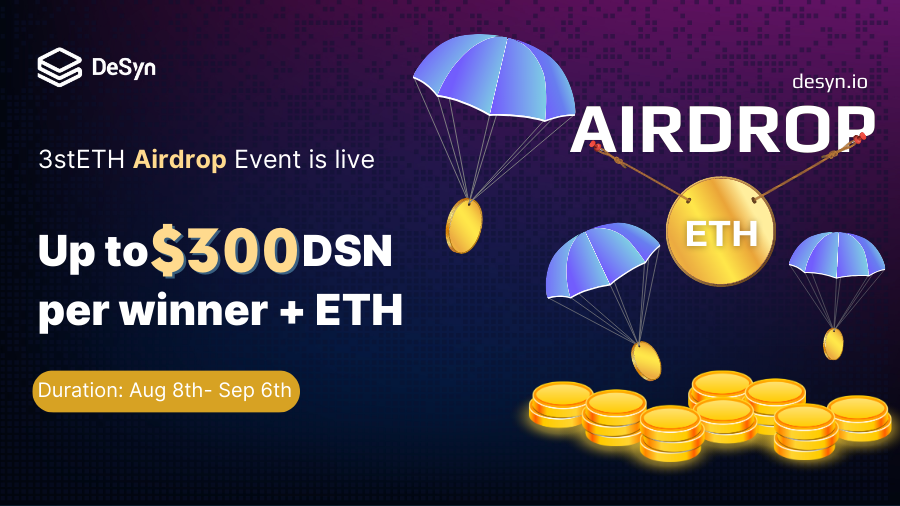 $300 Per Winner Airdrop Bounty Awaits! | by DeSynDAO | Medium