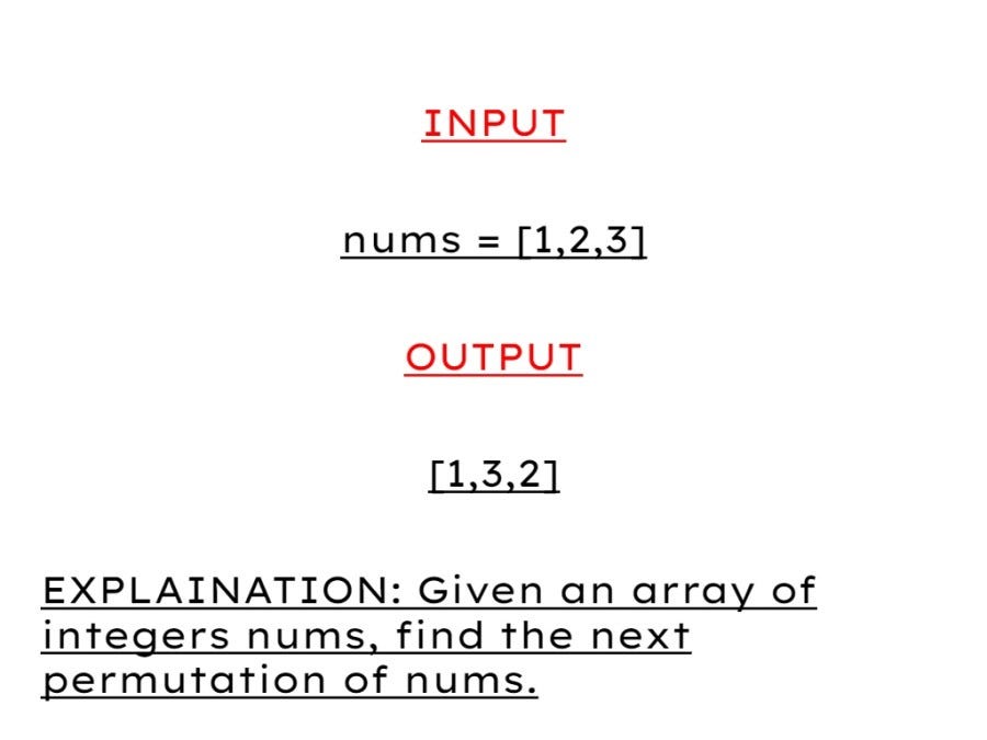 Next Permutation Leetcode — Python Solution By He Codes It Medium 7880