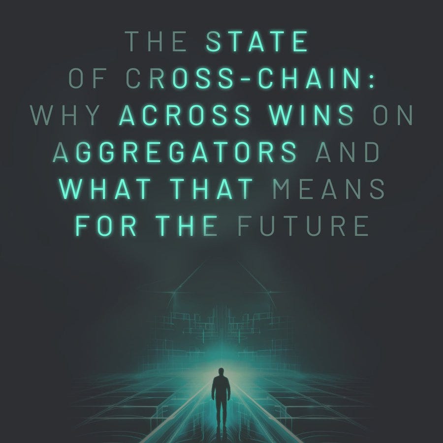 Across The Cryptoverse #25 — Leading In A Hyper-Competitive Cross-Chain ...