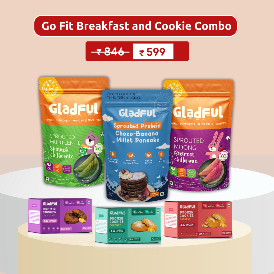 Wholesome Delights: No Maida Cookies and Protein-Rich Sprouted ...
