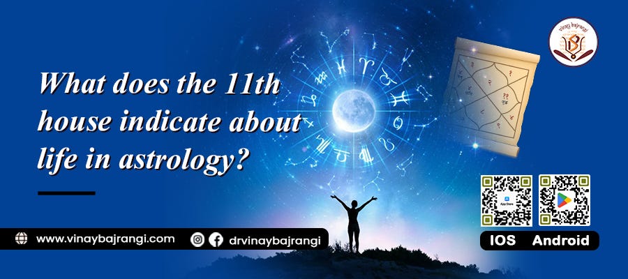 What does the 11th house indicate in astrology | by Tamilhoroscope | Medium